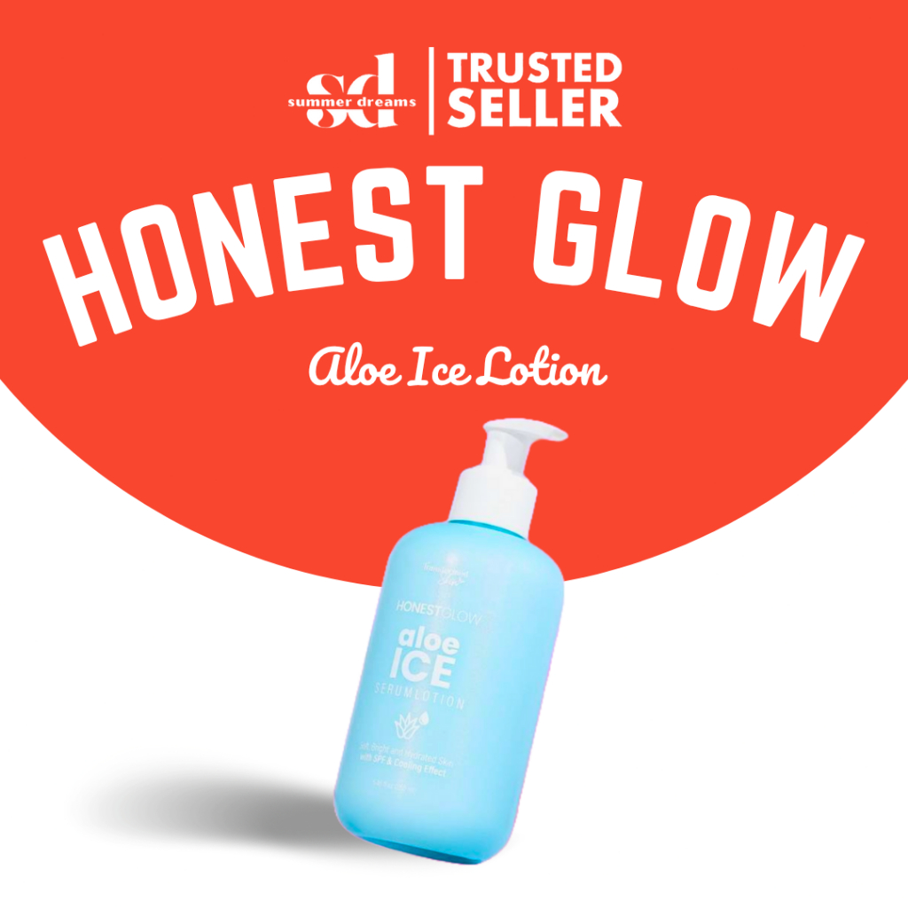 HONEST GLOW Aloe Ice Serum Lotion 250ml Body Lotion Transformed Skin ...