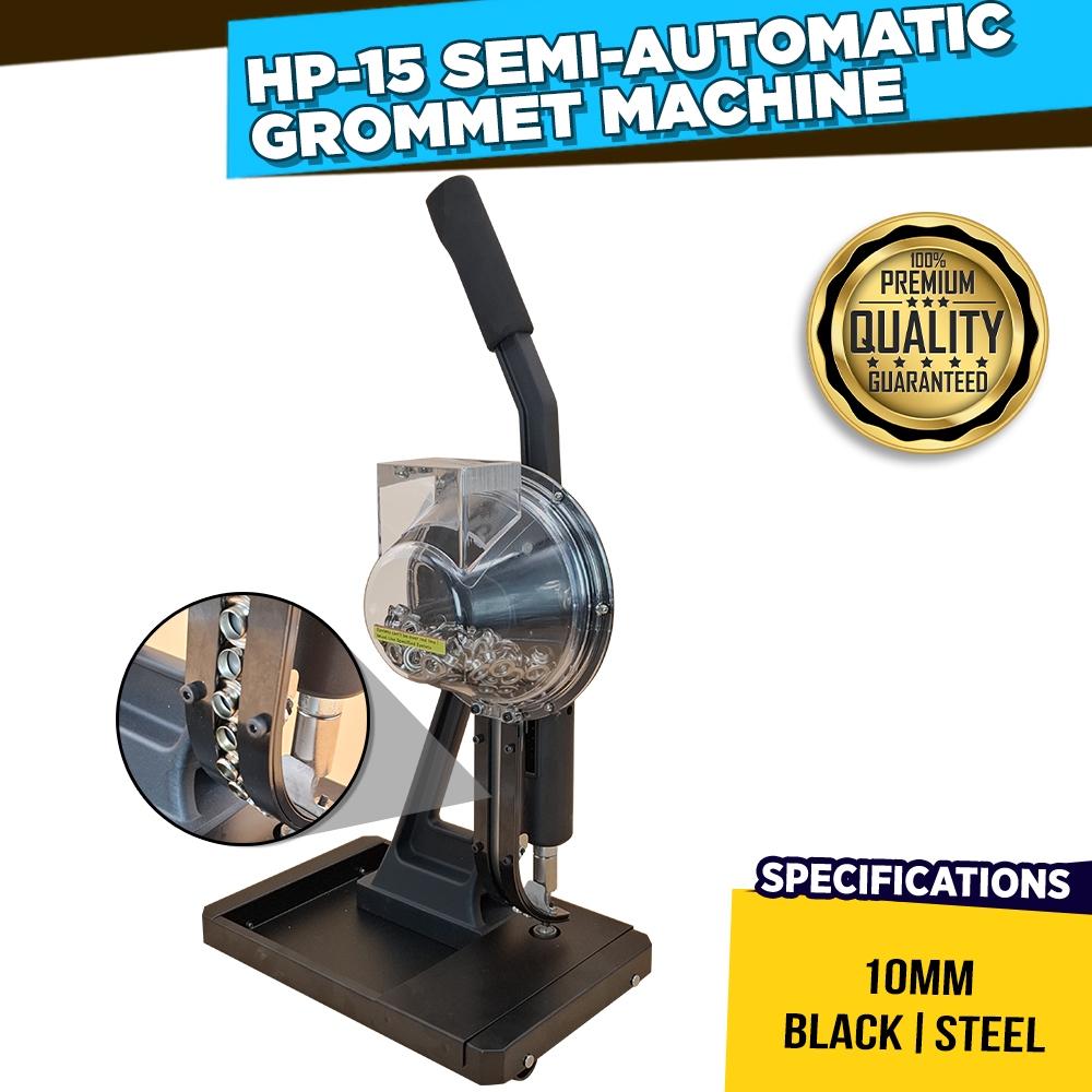 1unit HP-15 Semi-Automatic Grommet Machine Eyelet Machine - 10mm (with ...