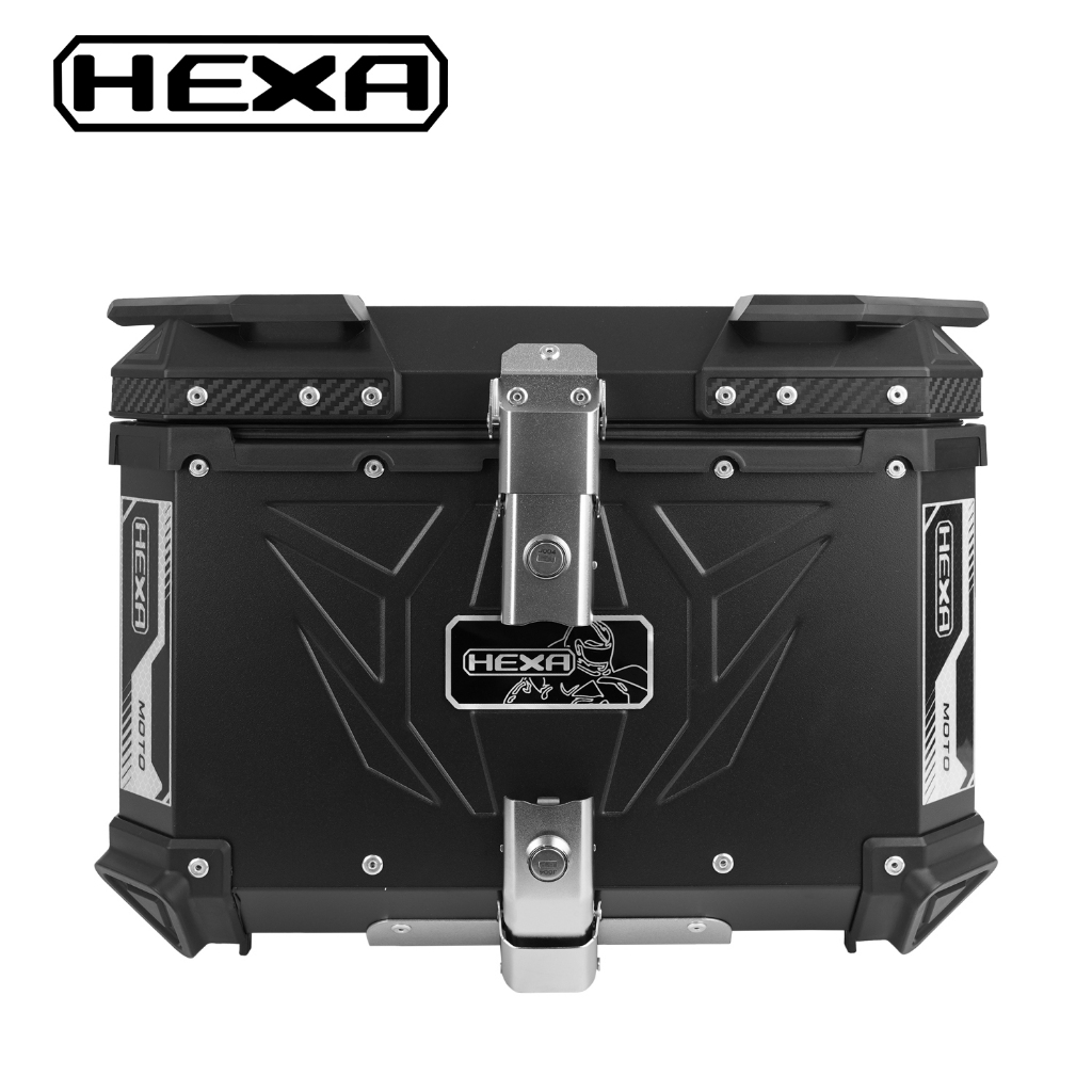 HEXA Alloy Top Box 45 Liters Top Box for Motorcycle Alloy Box | Shopee ...