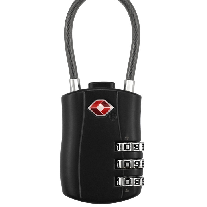 TSA Approved Luggage Lock, 3-Digit TSA Customs Code Lock, Keyless ...