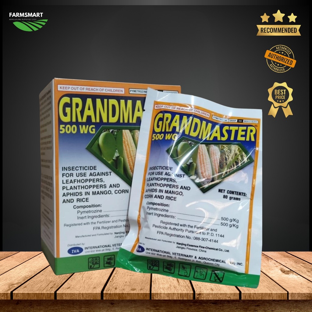 GRANDMASTER Insecticide 500WG - 80g(1 Sachet) / Pymetrozine / Like ...