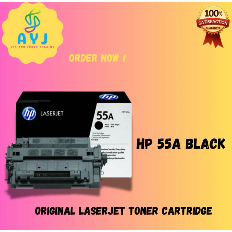 HP 55A Black Laserjet Toner Cartridge (CE255A) | Shopee Philippines