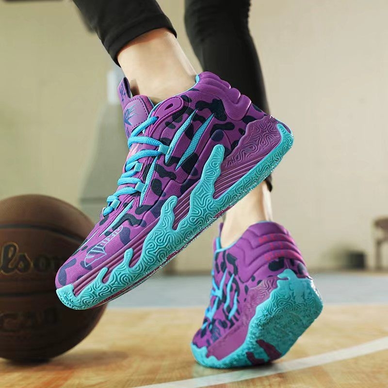 Lamelo Ball MB03 Fashion Highcut Basketball Sports Shoes for Men Rubber ...