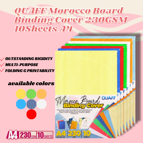 Morroco board binding cover | Shopee Philippines