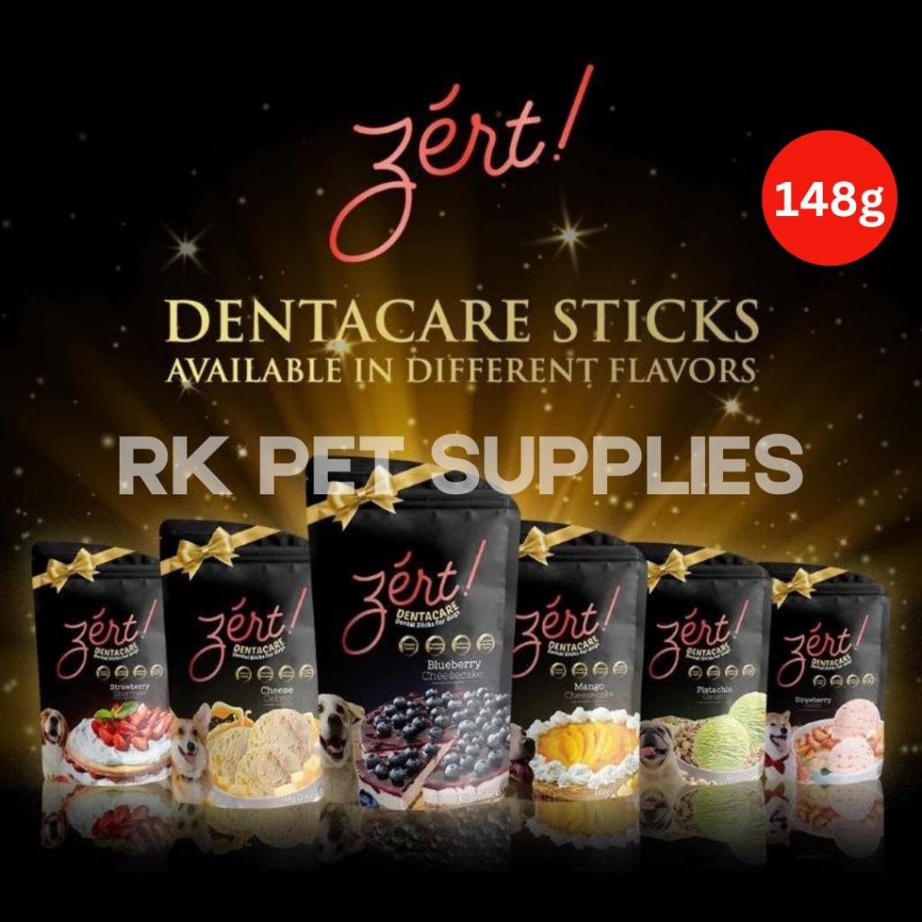 100g 148g Zert Dentacare Dessert Sticks All Stages Adult Puppy Dog Treats Pet Food Essentials ...