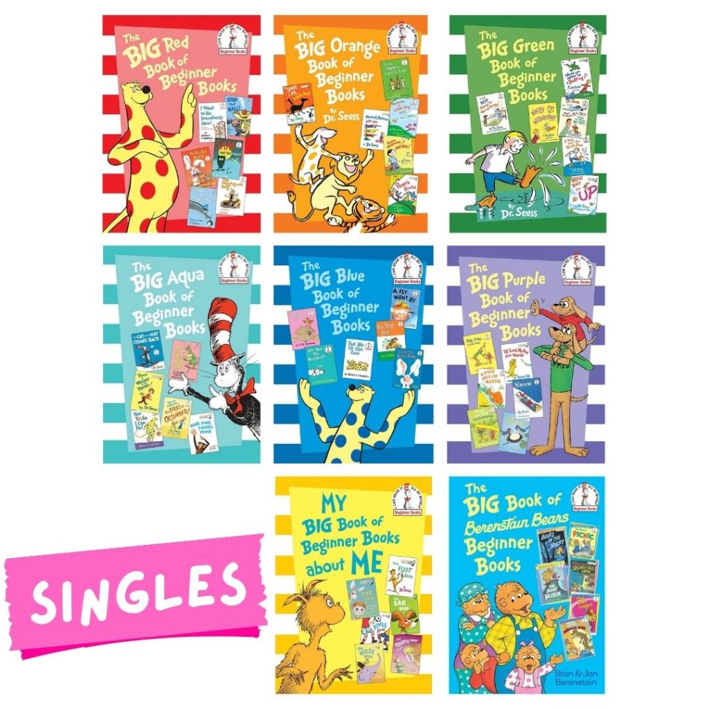 The Big Book of BEGINNER BOOKS (6 stories in 1) hardcover, SINGLES, w ...
