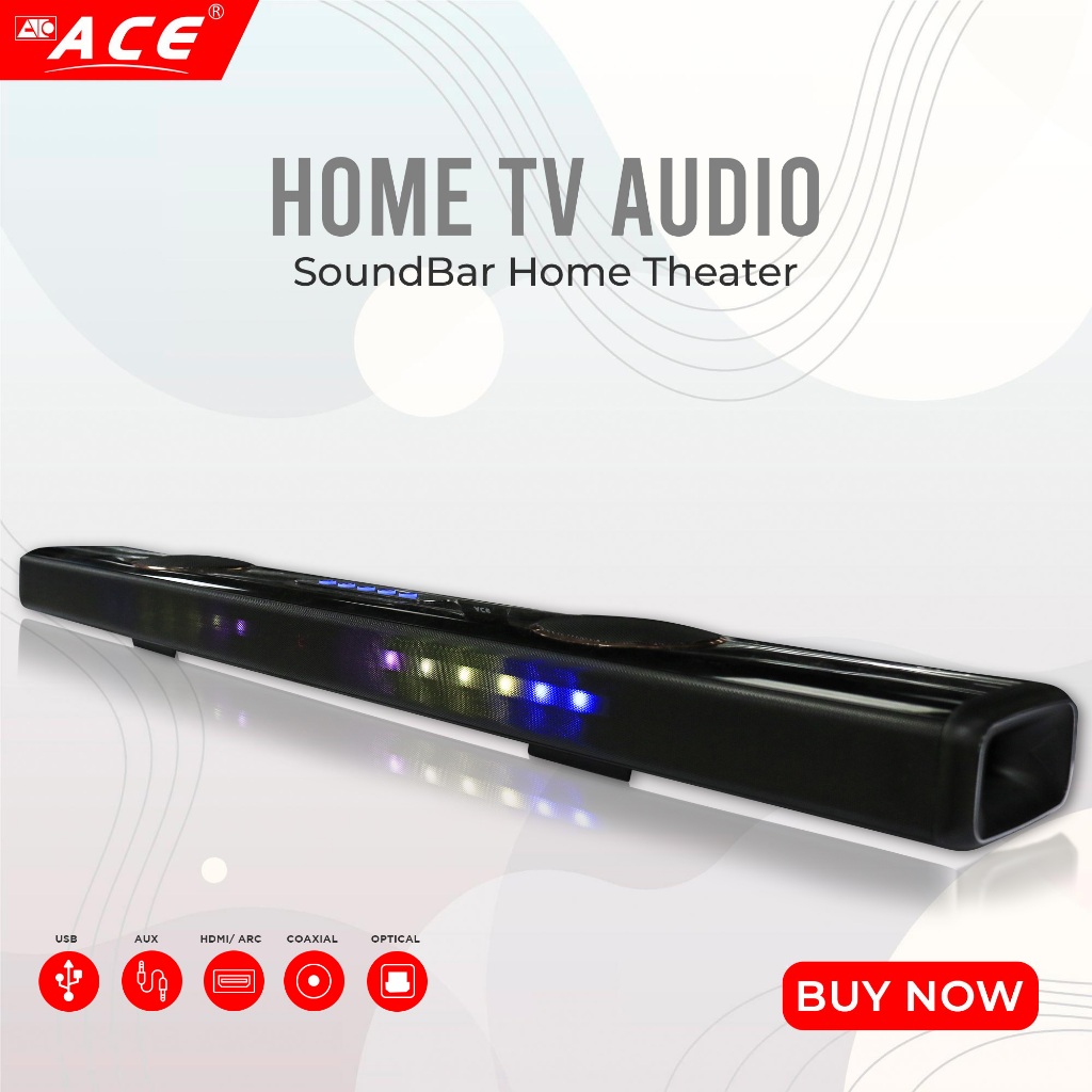 ACE YX-2233 Soundbar Speaker | Shopee Philippines