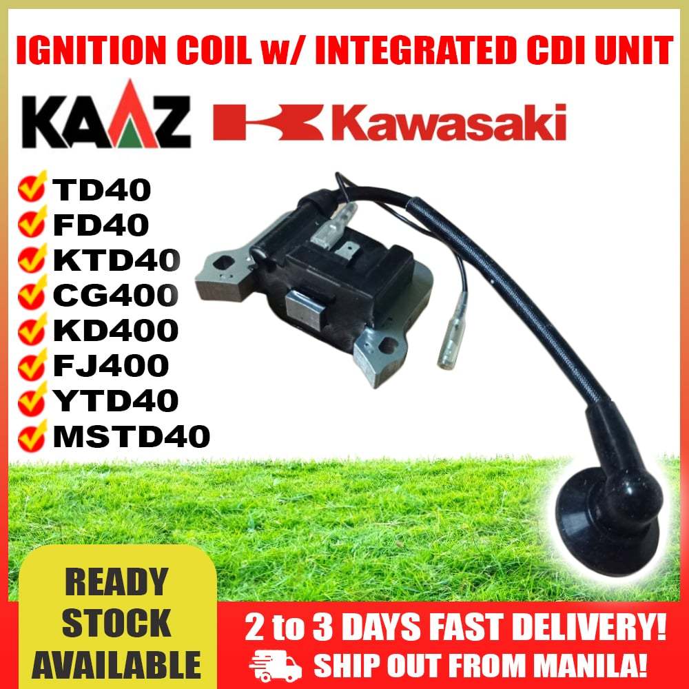 Ignition Coil w/ Integrated CDI unit for TD40, FD40 (40.2cc) 2 Stroke ...