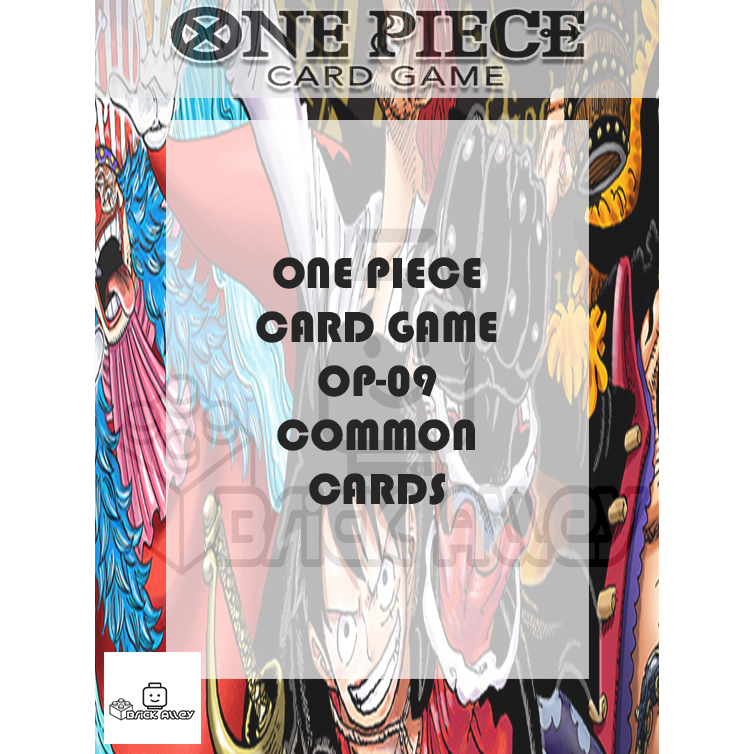 One Piece TCG OP09 Common Cards (C) | Shopee Philippines