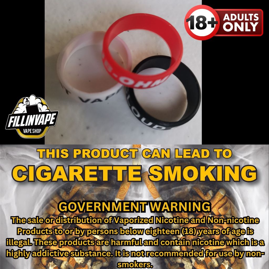Silicon Vape Band Anti-Slip Rings for Vape Tanks | Shopee Philippines