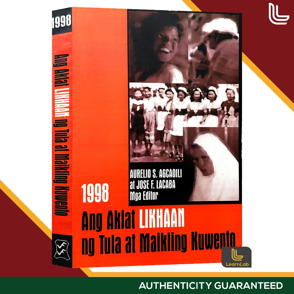 SALE - 1998 ANG AKLAT LIKHAAN ng Tula at Maikling Kuwento - Aurelio ...
