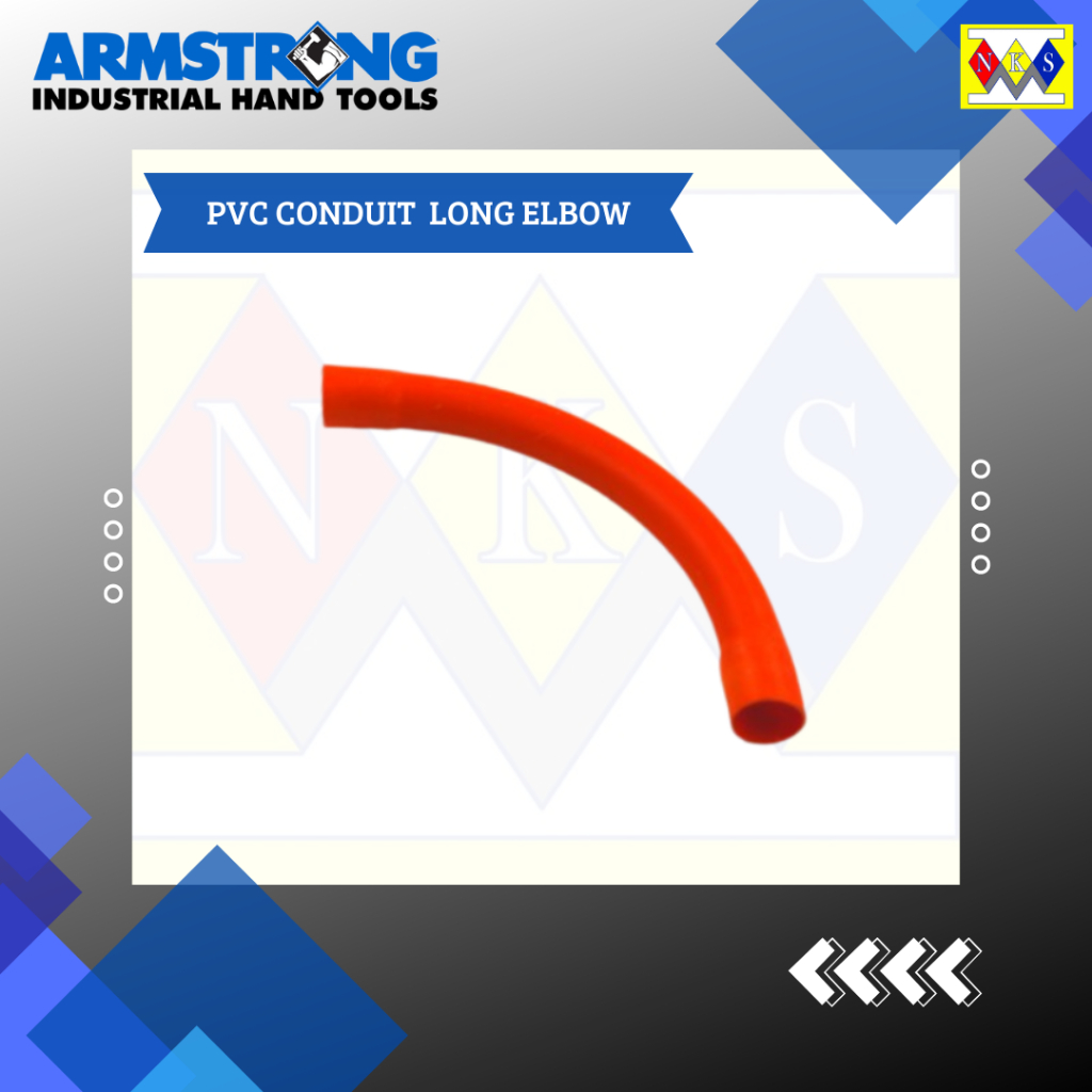 ARMSTRONG PVC CONDUIT LONG ELBOW | Shopee Philippines