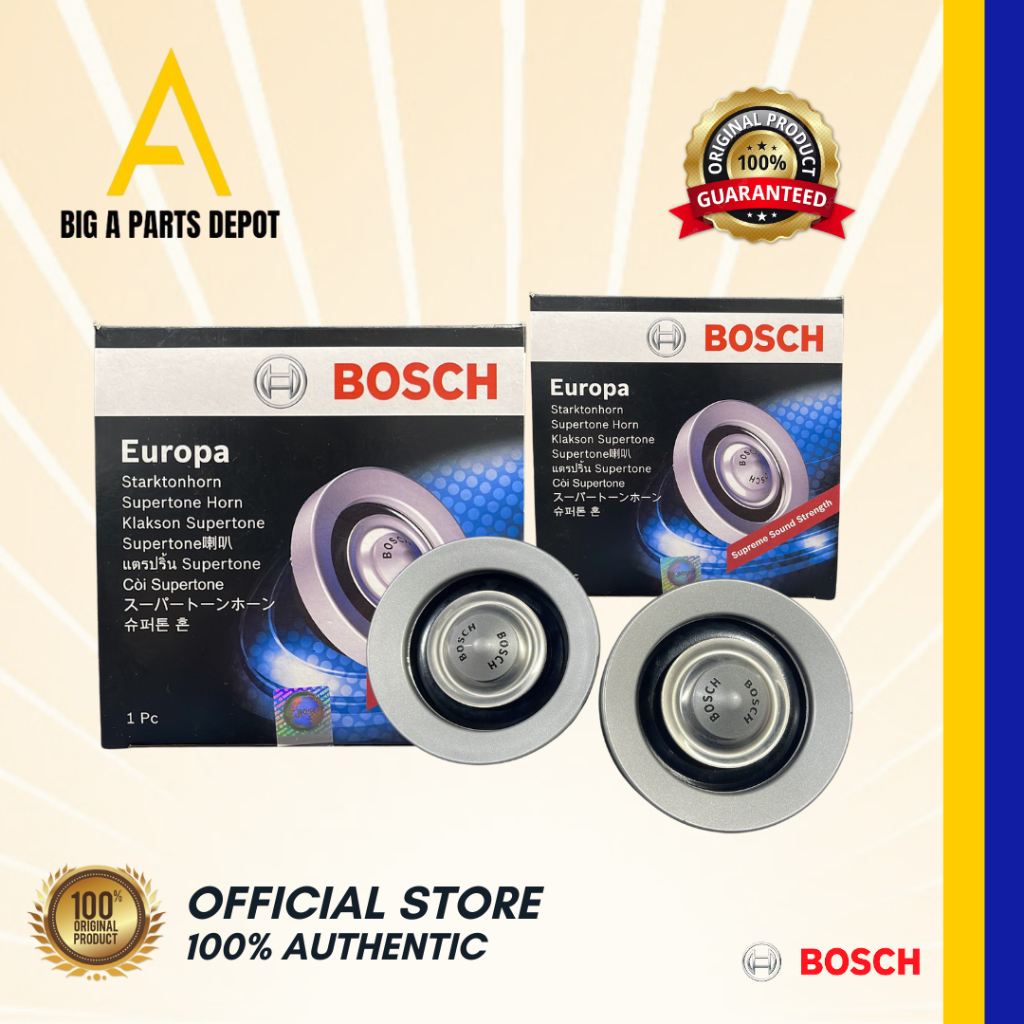 BOSCH Original Europa Horn Silver 12volts 300/375Hz (0-320-223-911 ...