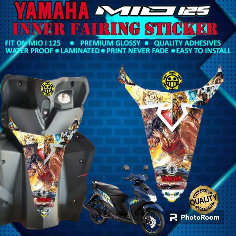 inner fairing sticker decals for yamaha mio i 125/mio i 125 declas/mio ...
