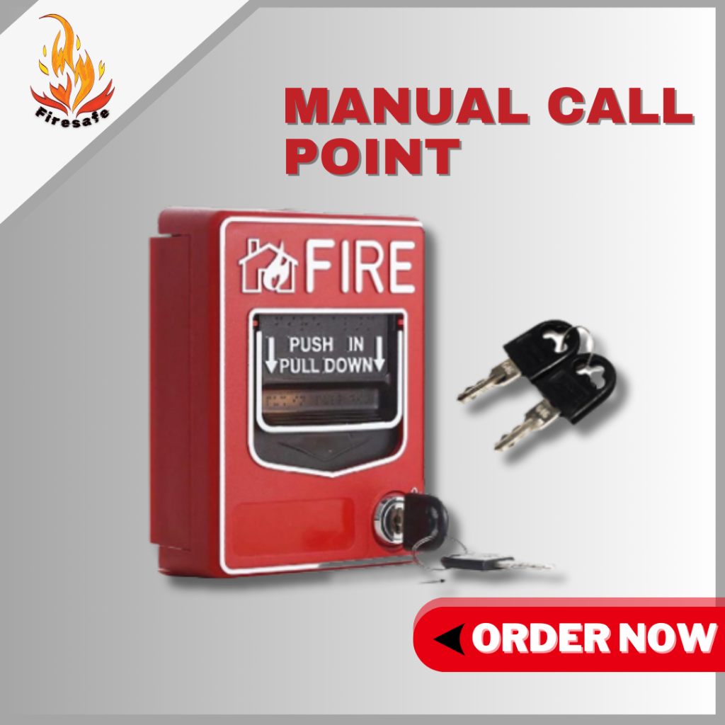 Manual Fire Alarm Call Point Pull Station Button With Panel Alarm ...