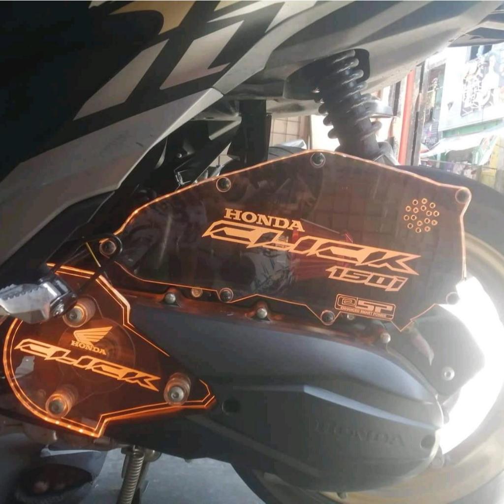 honda click v1 Filter only -v2 set Acrylic Crankcase cover | Shopee ...