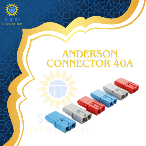 40A - Anderson Connector Detachable Power Sockets (1PAIR) | Shopee ...