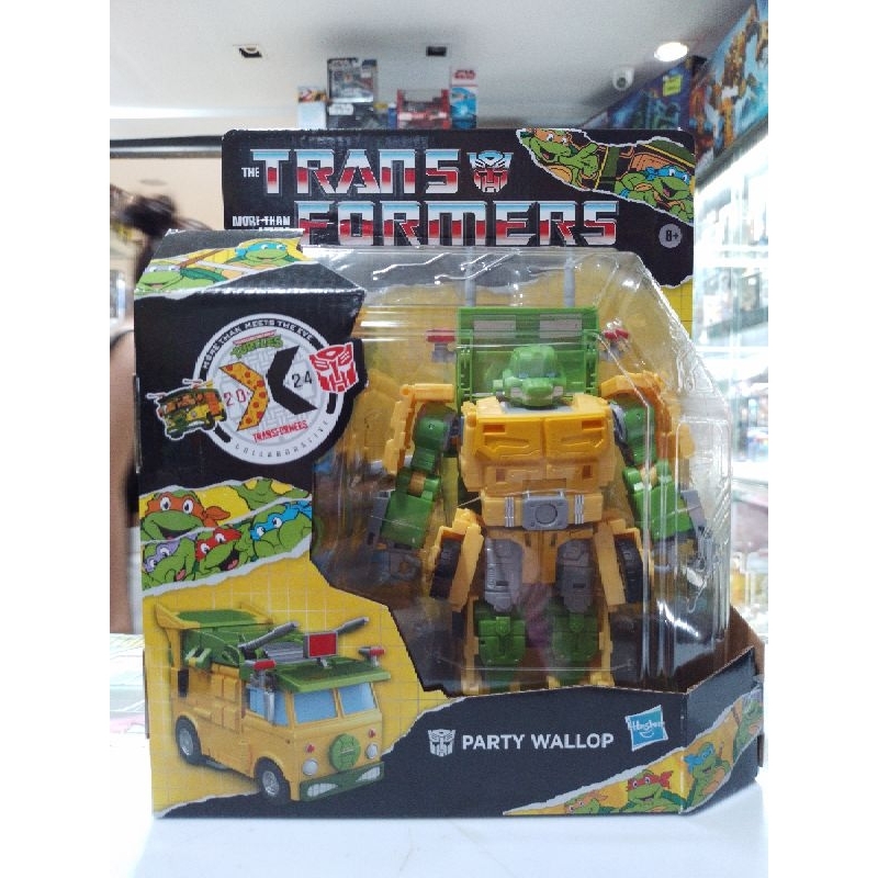 Hasbro Transformers Teenage Mutant Ninja Turtles Party Wallop | Shopee ...