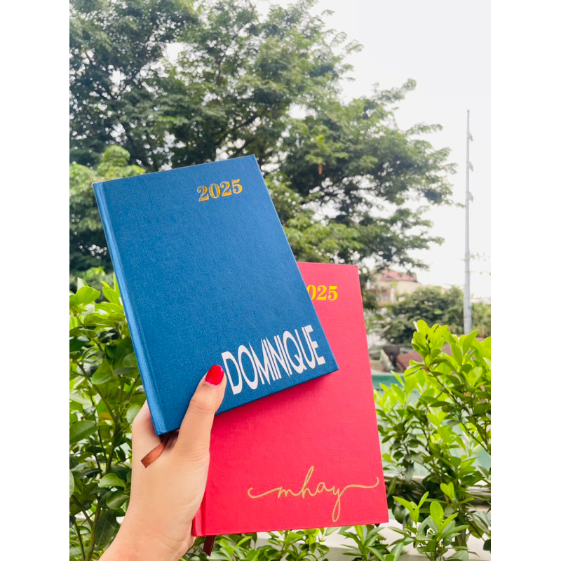 Personalized 2025 Hardbound Planner | Shopee Philippines