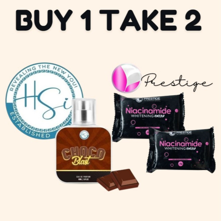 BUY 1 TAKE 2 HSI CHOCO BLAST PERFUME WITH PRESTIGE NIACINAMIDE | Shopee ...