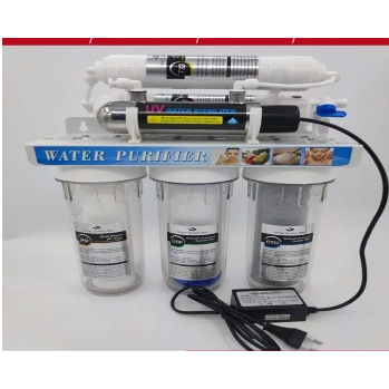 (Level 5, level 6 ultra-alkaline - UV) 6 Stages Ultrafiltration Water Purifier Complete Set ...