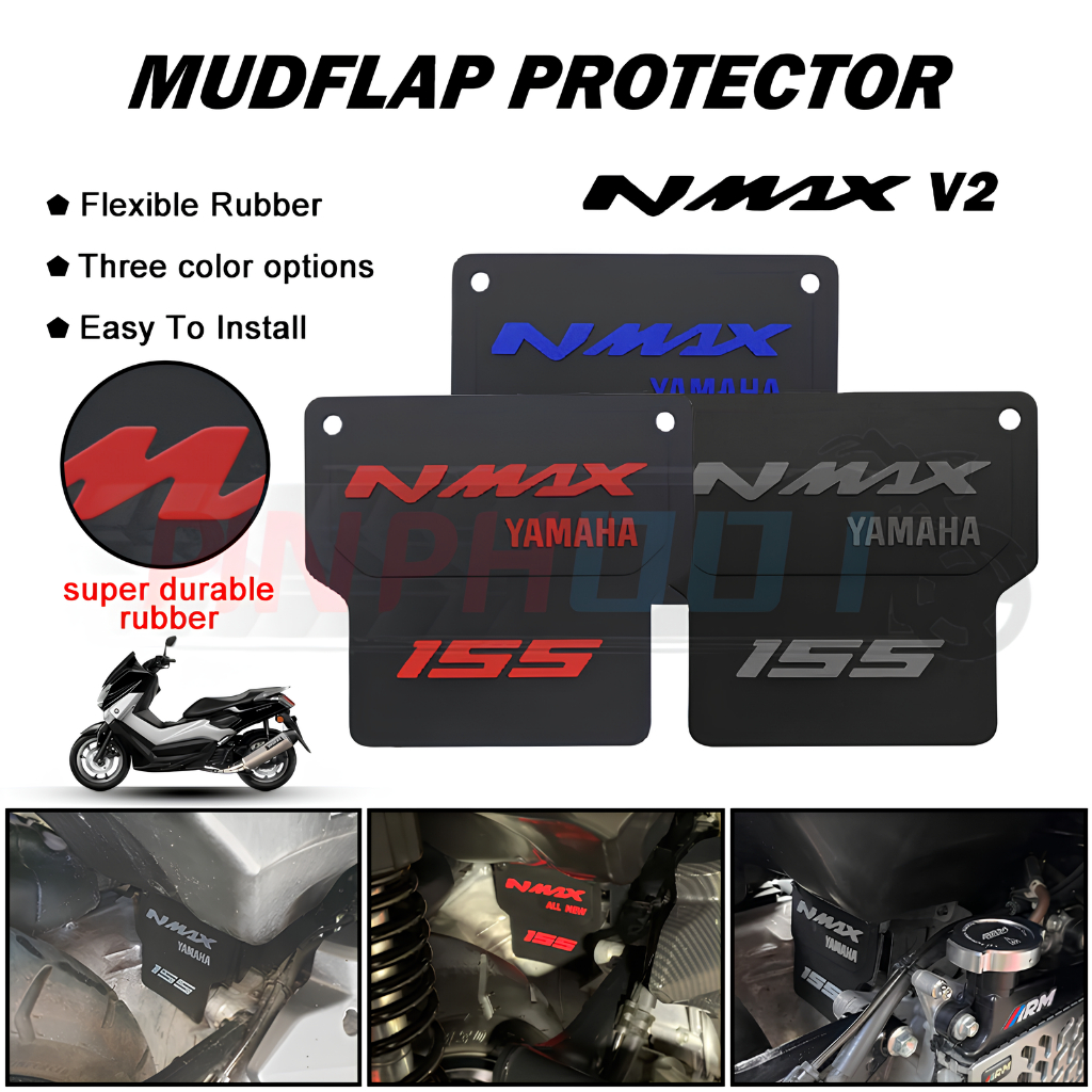 Nmax V2 Mud Flaps Guard Cover Mudflap Protector NMAX 2020 Made in ...