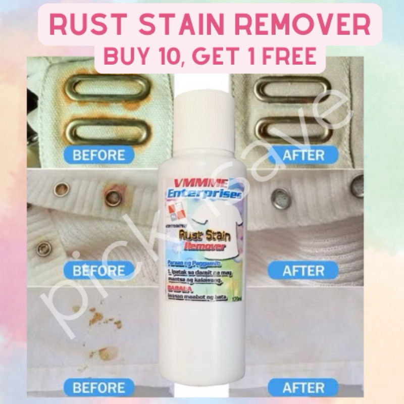 RUST STAIN REMOVER Pangtanggal ng kalawang BUY 10, GET 1 FREE ...
