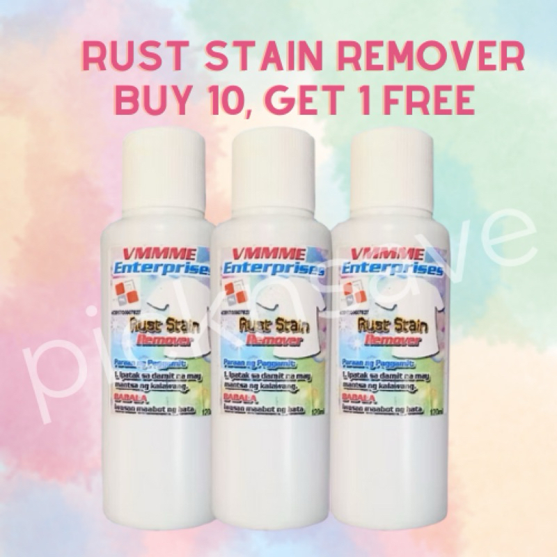 RUST STAIN REMOVER Pangtanggal ng kalawang BUY 10, GET 1 FREE ...