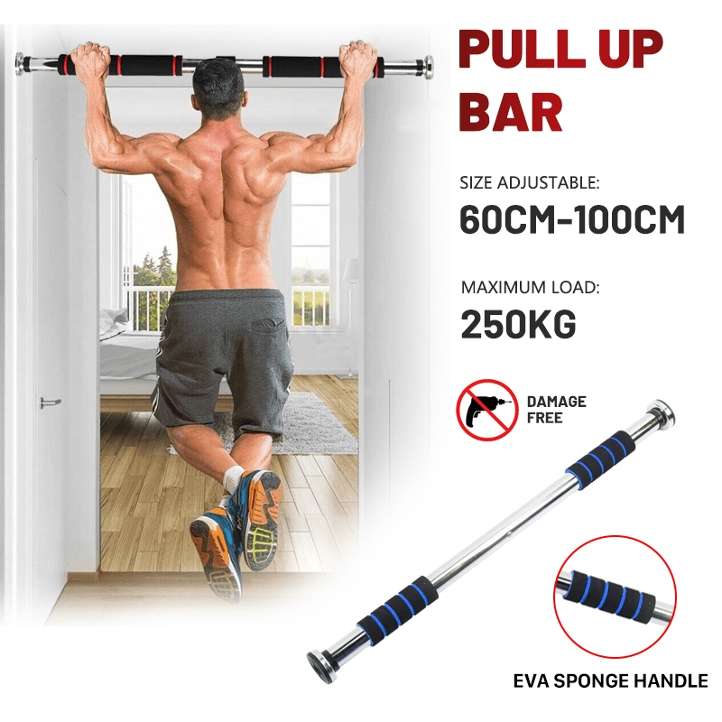 Doorway Pull Up Bar Door Frame Pull up Bar Fits Door Frames Horizontal ...