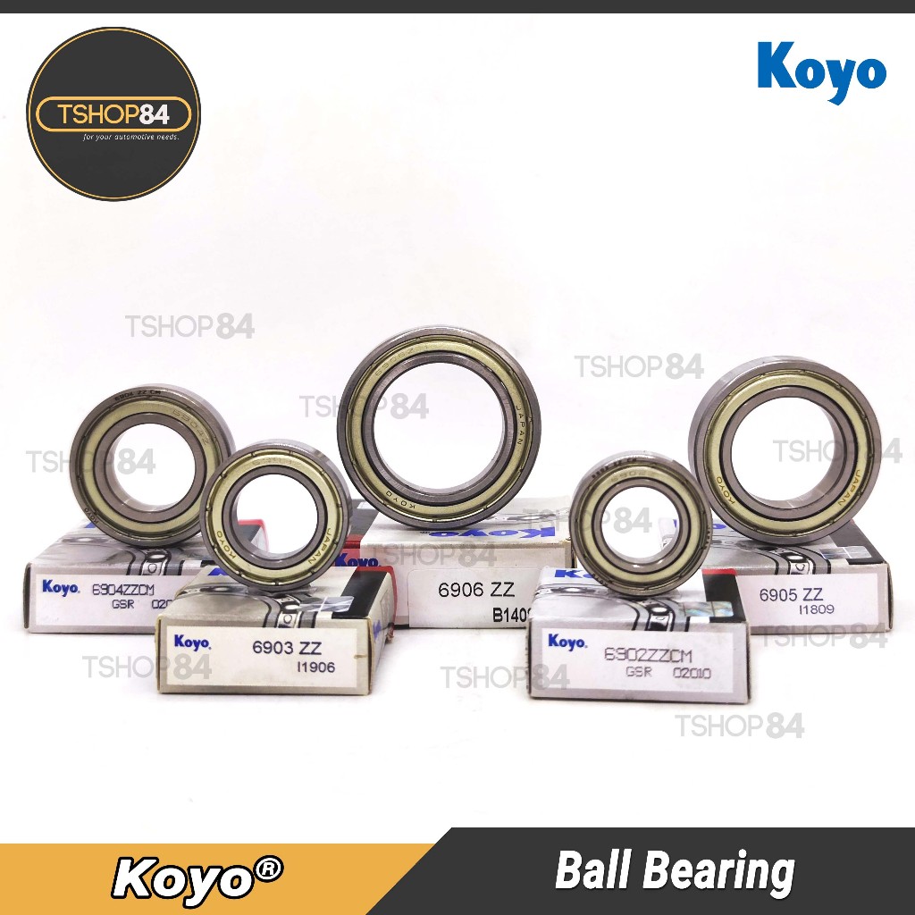 KOYO Japan Made Bearing for Motorcycle Ball Bearing 6902 6903 6904 6905 6906 63002 6205 6001 ...