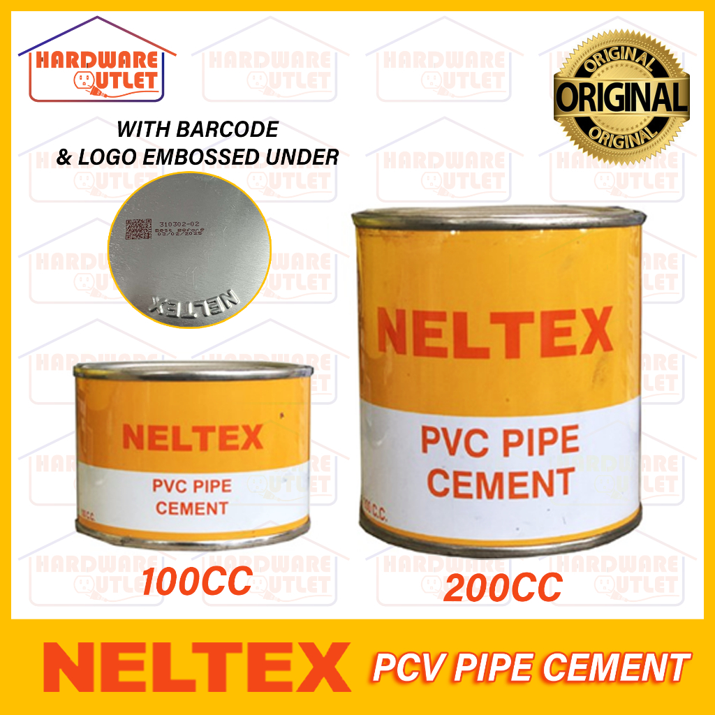 Neltex PVC Pipe Solvent Cement 100CC or 200CC | Shopee Philippines