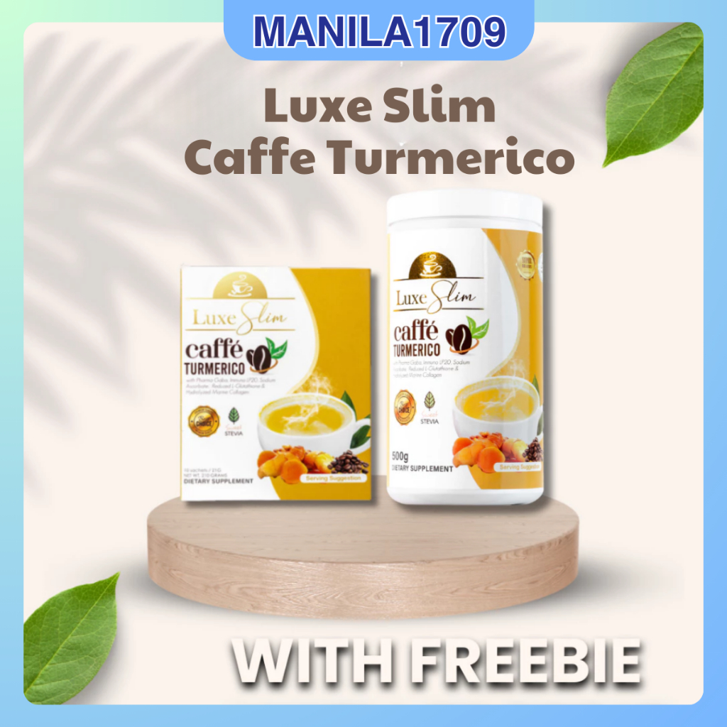LUXE SLIM CAFFE TURMERICO, Slimming Dietary Supplement, Detox, Beauty ...