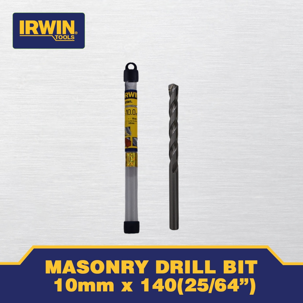 Irwin 10501846 Masonry Drill Bit - Power Tools Accessories 10mmx140 (25 ...