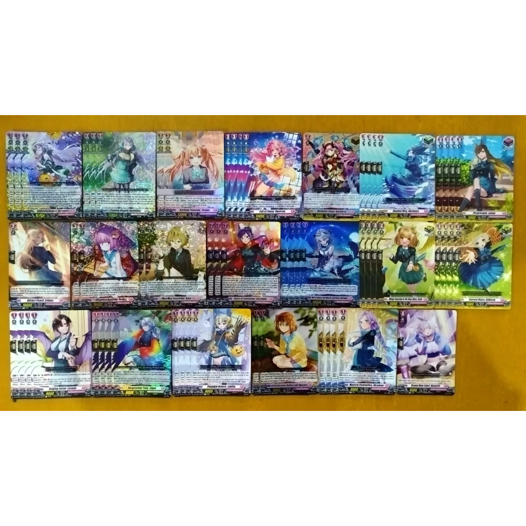 CFV Enduring Beauty Herminia Deck Lyrical Monasterio Cardfight Vanguard ENG Relie Halpha Rarako ...