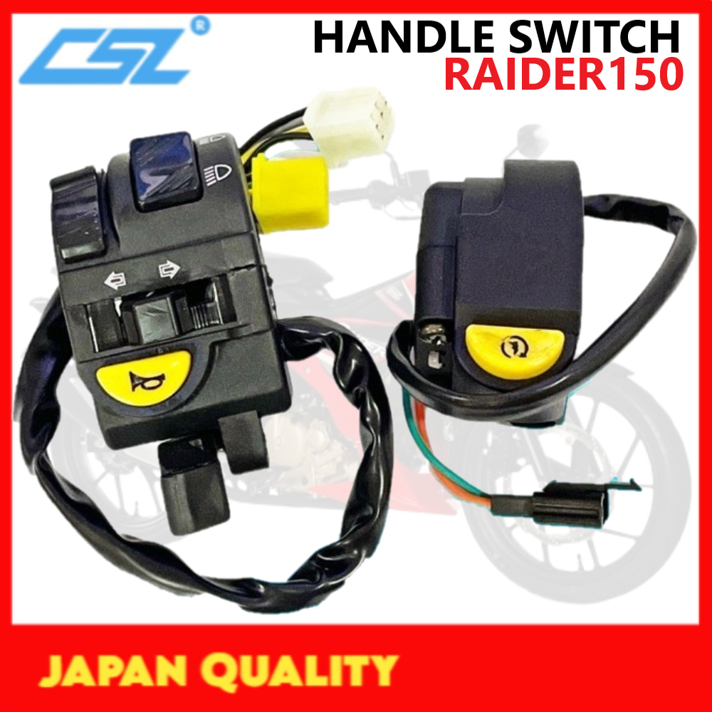 CSL HANDLE SWITCH LEFT / RIGHT for SUZUKI RAIDER 150 MOTORCYCLE PARTS ...