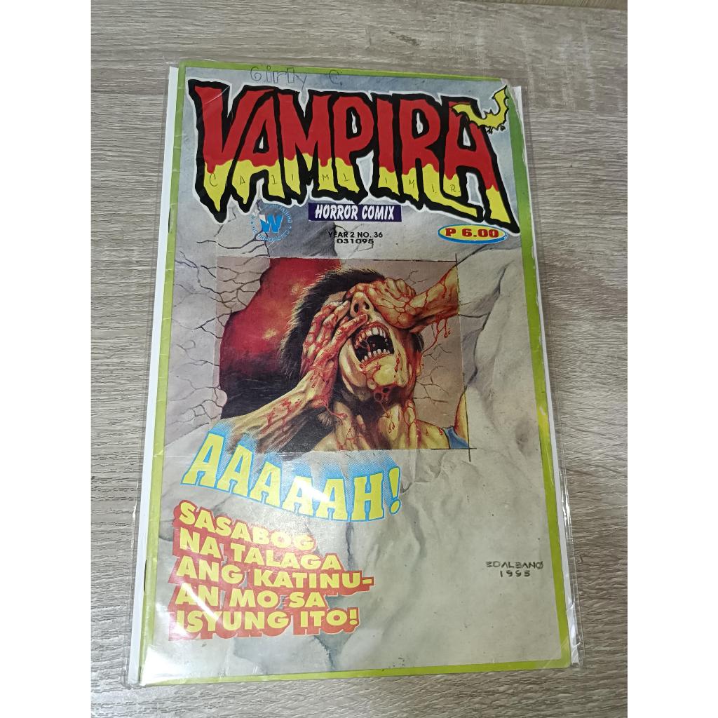 Vampira Horror #36 - March 10, 1995 (many wakasan) komiks tagalog ...