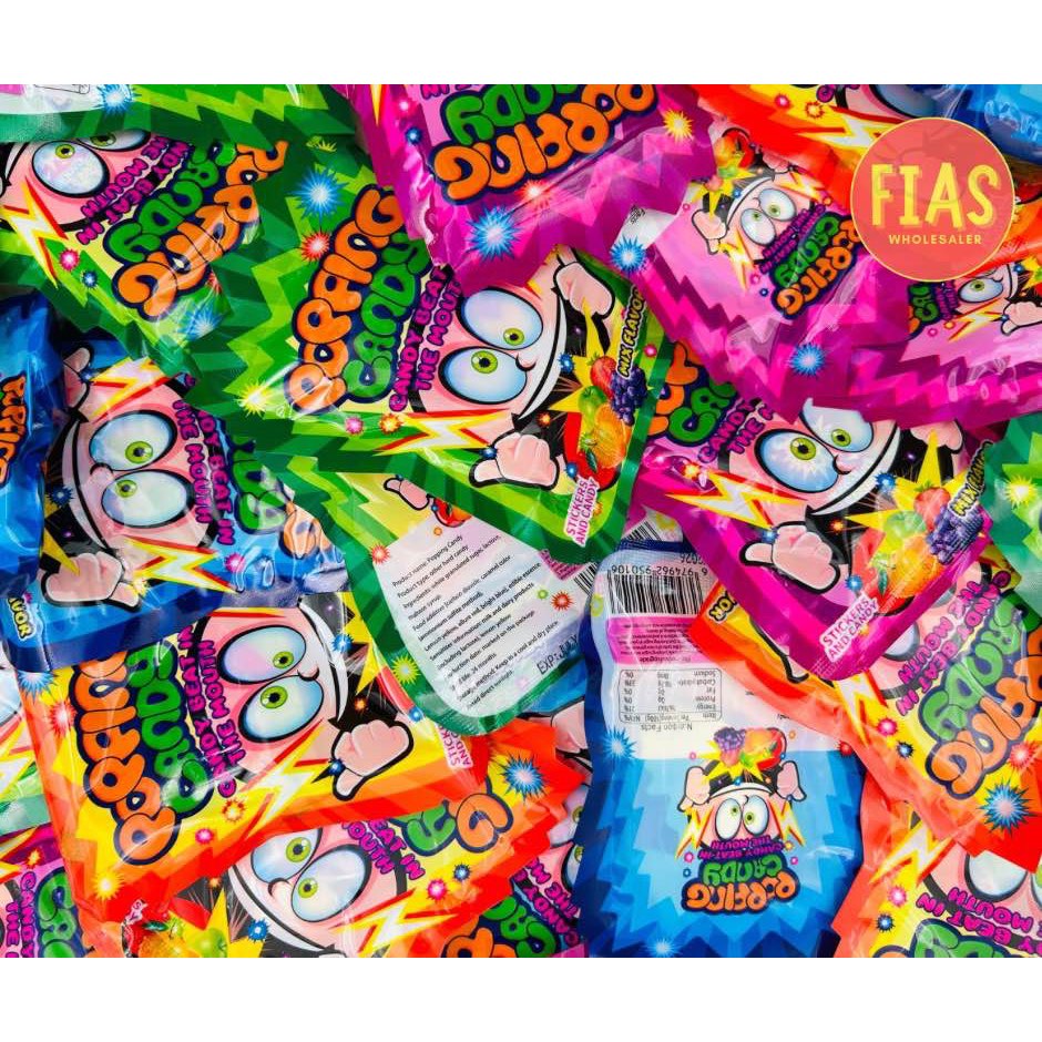 30 Pieces Mouth Popping Candy With Stickers | Shopee Philippines