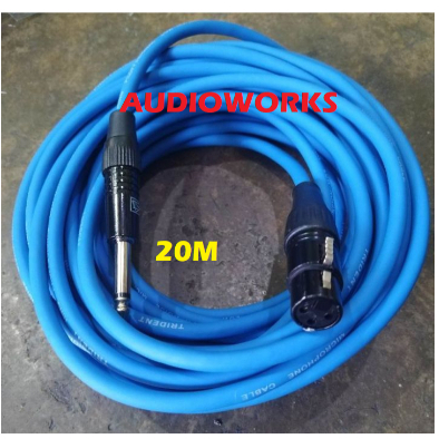 Heavy Duty Microphone Wire for professional use 20METERS | Shopee ...