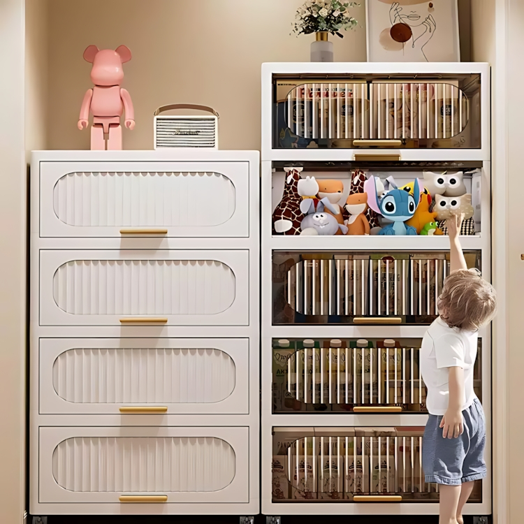 TIDY Locker chest Plastic Durabox kitchen bathroom storage Movable with ...