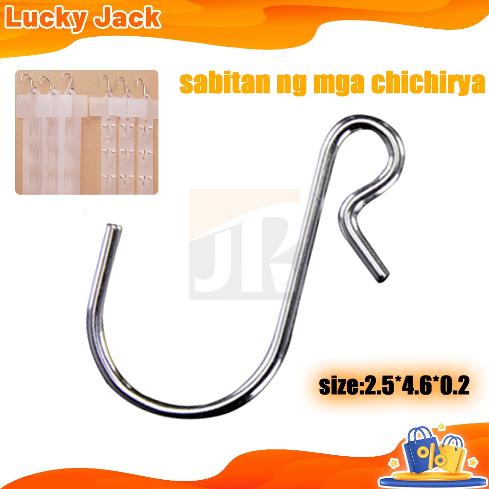 1pc Stainless Steel Sabitan Ng Paninda ,For Supermarket Hanging Strip ...