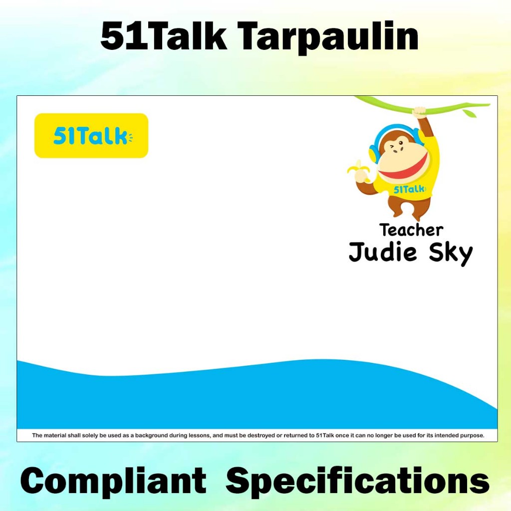 51 Talk Tarpaulin for Teachers Customize Name (WELL ROLLED PACK ...
