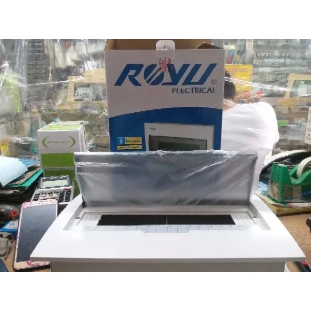ROYU MINIATURE BREAKER PANEL BOX METAL BASE FLUSH MOUNTED TYPE | Shopee ...