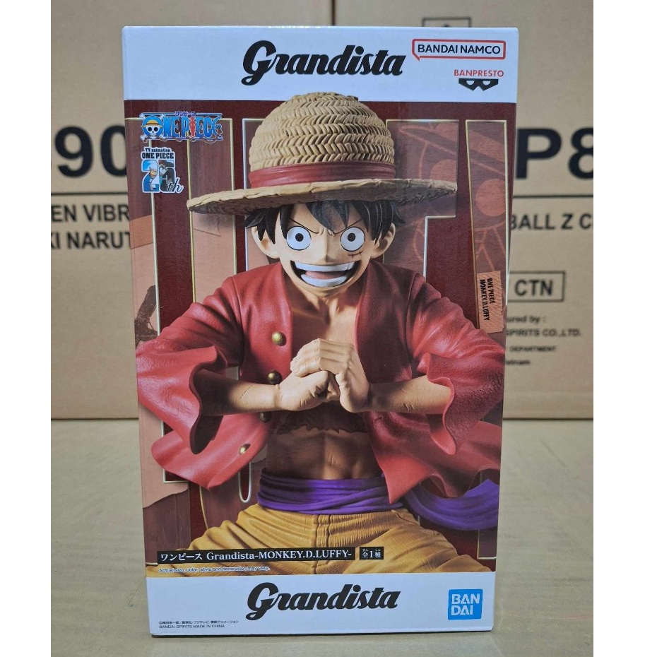 VDI Toys Shop | Banpresto | One Piece Grandista Monkey D. Luffy Figure ...