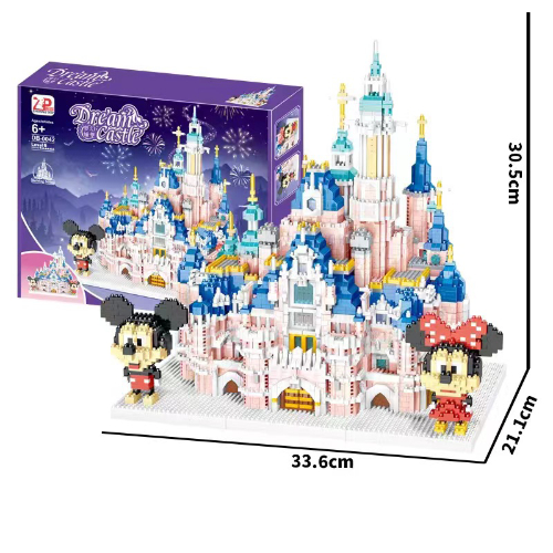 Kids Architect Disney Castle Building Blocks Gift set Compatible with ...
