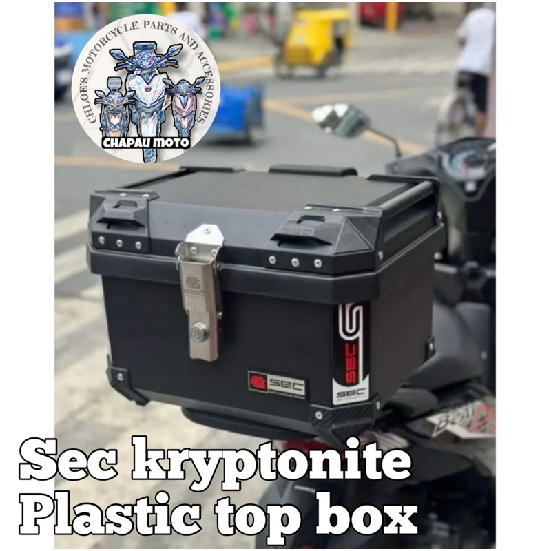 SEC Kryptonite TOP BOX SECURE 30L / 36L 45L 56L PLASTIC topbox | Shopee ...