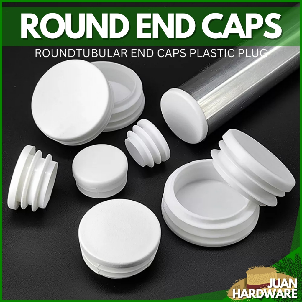 Round Tubular End Cap for Furniture Chair Table Feet PVC Floor ...