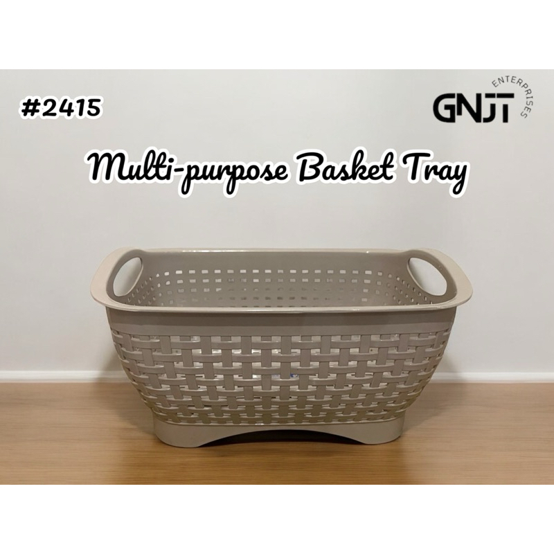 Multi-purpose Basket Tray Mocha Plastic Fruit Tray Basket | Shopee Philippines