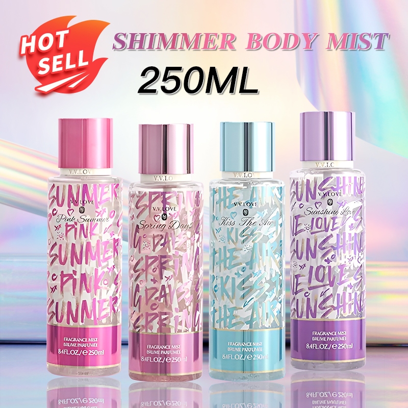 Trivena Beauty Shimmer Body Mist Perfume 250ml VS Fresh fruit scents ...