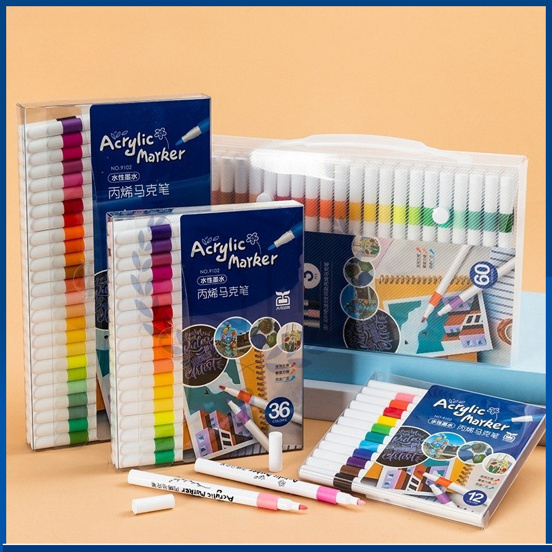 Colors DIY Acrylic Marker Pen Set Colors Marker Pens Painting Drawing ...