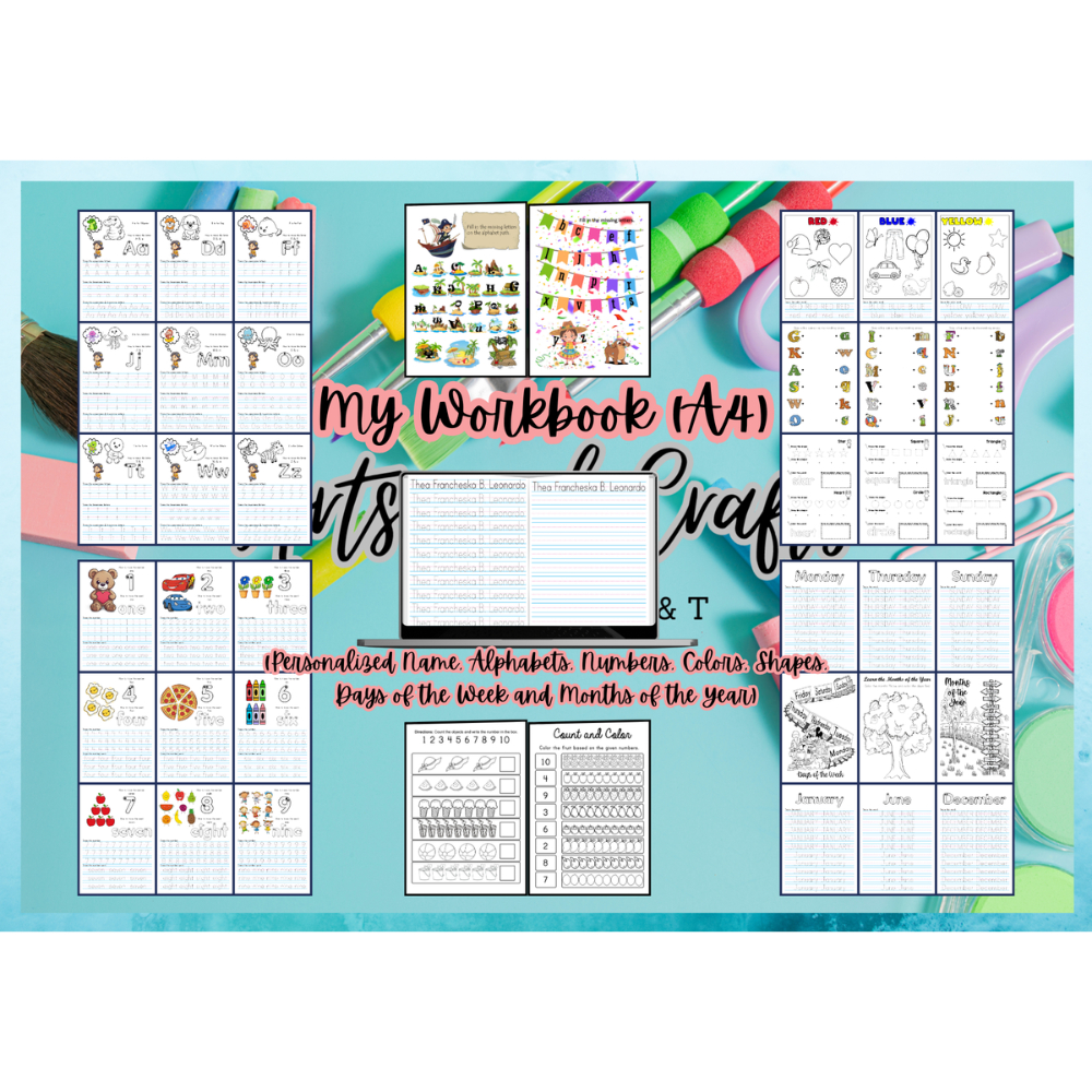 MY WORKBOOK I A4 SIZE I 50 SHEETS | Shopee Philippines